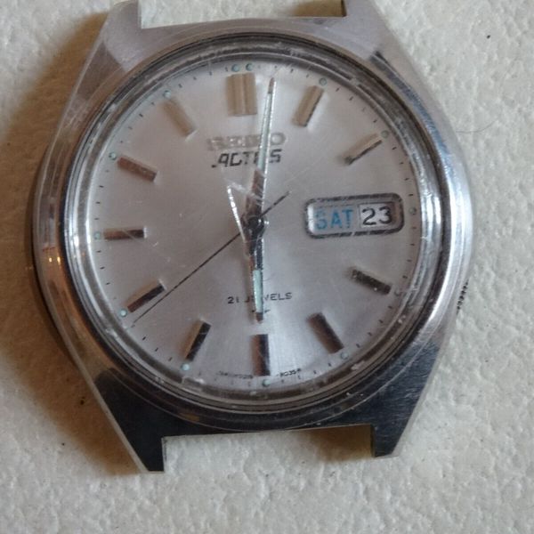 Montre ancienne Seiko actus 7019-8010 acier | WatchCharts Marketplace