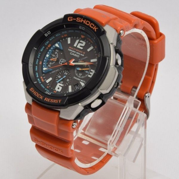 Casio G-Shock Multiband Tough Solar Analogue Watch - GW-3000M-4AER (U ...