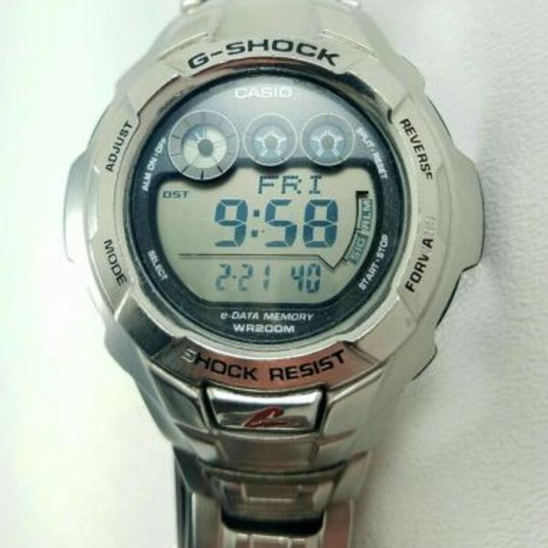 Casio G-Shock G-7100D 20Bar Mod 2821 Steel Bracelet Watch | WatchCharts ...