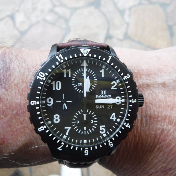 Damasko DC66 Automatic Chronograph German Made, Damest Coating, Valjoux ...