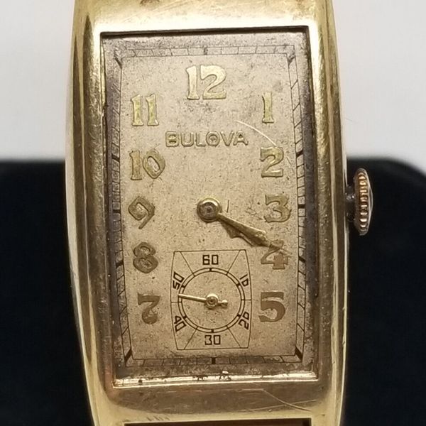 FARW277 R.G.P. Bulova Wrist Watch, 7AP movement, 17 Jewels, Needs Work ...