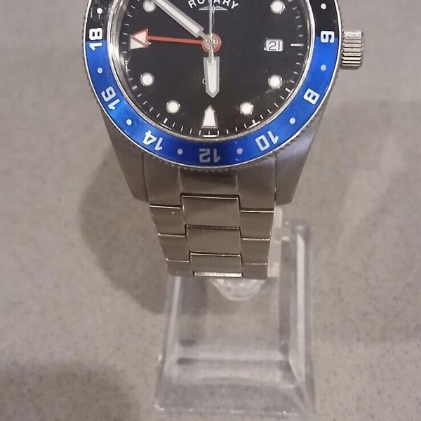 Mens Rotary GMT Quartz Watch with Box | WatchCharts Marketplace