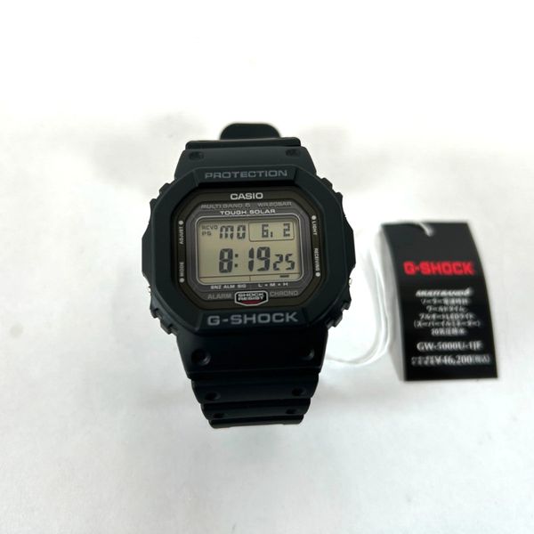 CASIO Watch G-SHOCK GW-5000U-1JF Men's Black in Box | WatchCharts ...