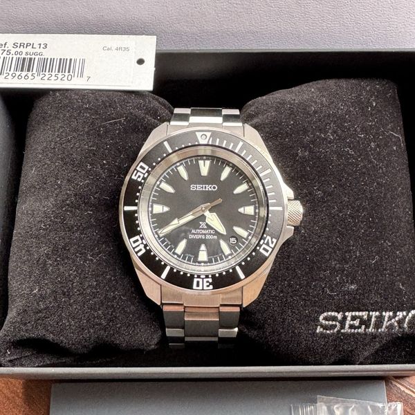 Seiko Prospex Samurai SRPL13 SBDY131 42mm Shogurai Men's Black Diver ...