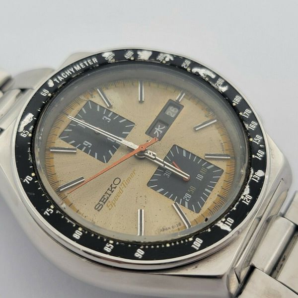 Vintage SEIKO KAKUME 6138-0030 Speed-Timer JDM Chronograph Automatic ...