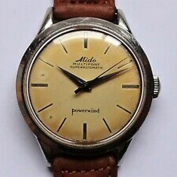 MIDO Multifort Superautomatic Powerwind Automatic vintage watch | WatchCharts Marketplace