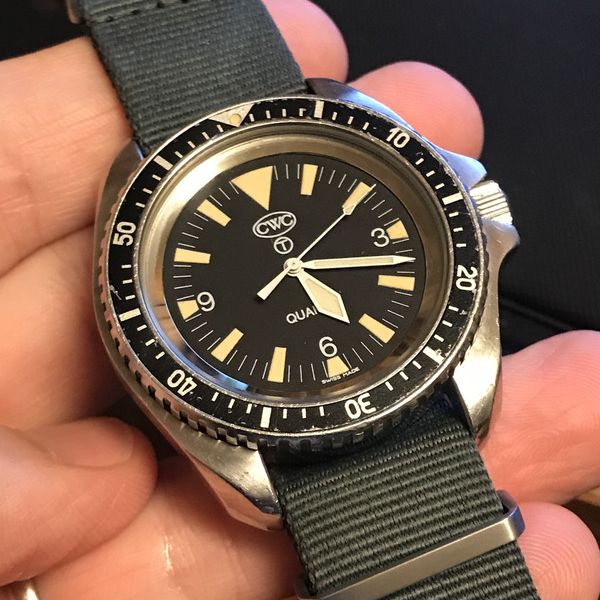 FS: CWC Royal Navy diver Issued 1995 | WatchCharts Marketplace