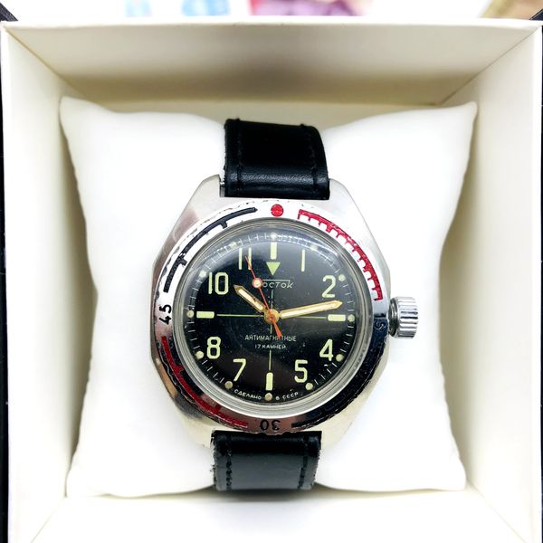 ð ¤¿ Original Sniper Rare Vostok Amphibia 2409 Wostok USSR Soviet ...