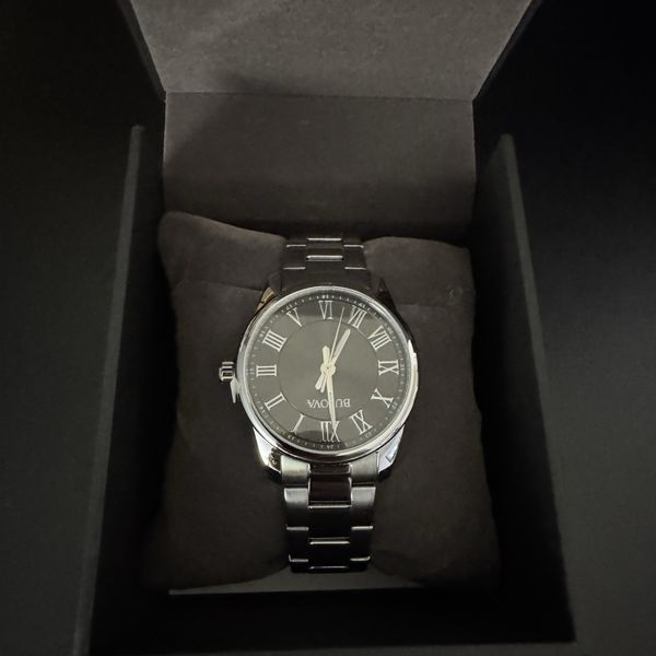 bulova mens watch classic stainless steel | WatchCharts Marketplace