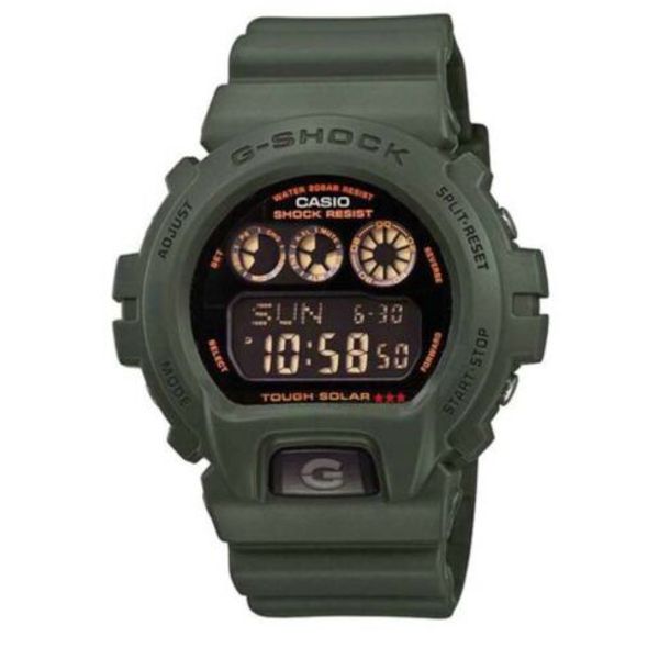 Rare Casio G Shock Tough Solar Military Green Watch G-6900KG G6900KG G ...