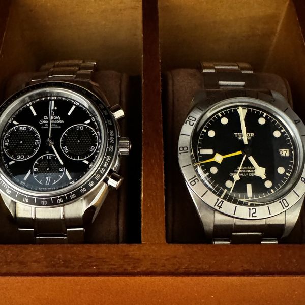 Your Speedmaster Pro 3861 Sapphire for my Black Bay Pro + Speedmaster ...