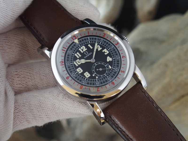 FS: Omega Museum Collection Pilots Watch 1938 Excellent Cond B&P SALE ...