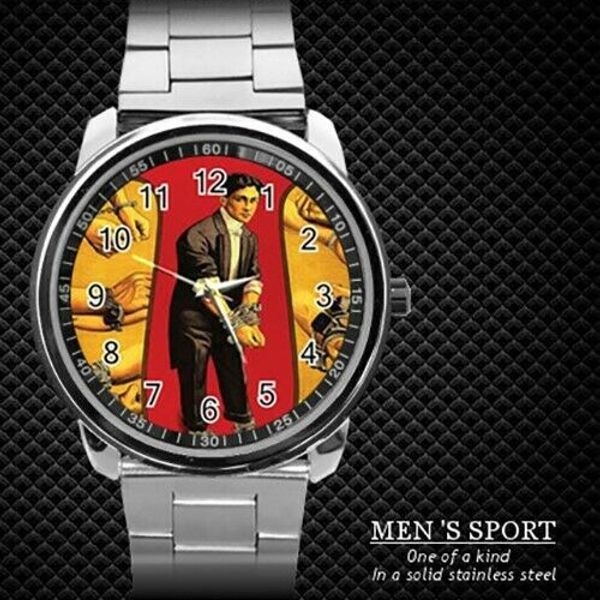 HARRY HOUDINI HANDCUFF KING STEEL WATCH NEW 2021 (RARE) | WatchCharts