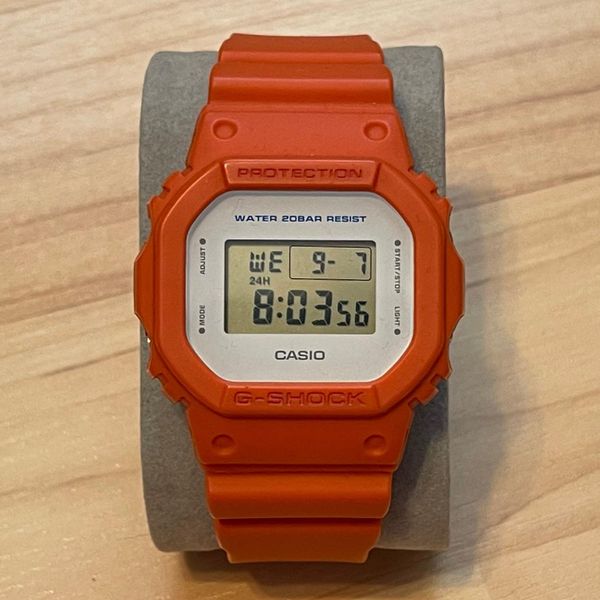 [WTS] Casio G-Shock DW-5600M-4 Orange Digital Watch | WatchCharts
