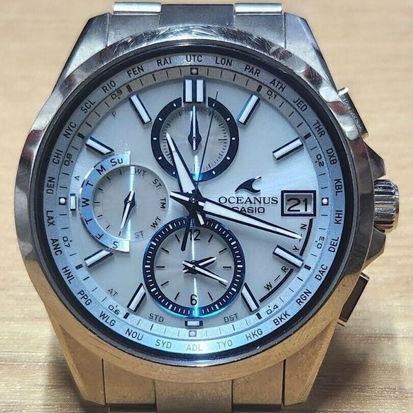 Used CASIO OCEANUS OCW-T2600 Chronograph Wristwatch from Japan M ...