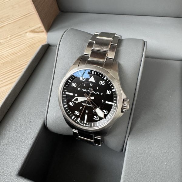 Hamilton Khaki Aviation Pilot Automatic 36mm | WatchCharts Marketplace