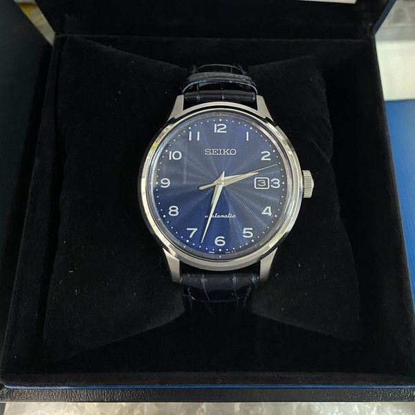 Seiko Neo Classic Automatic Blue Dial Gent's Watch SRPC21K1 ...