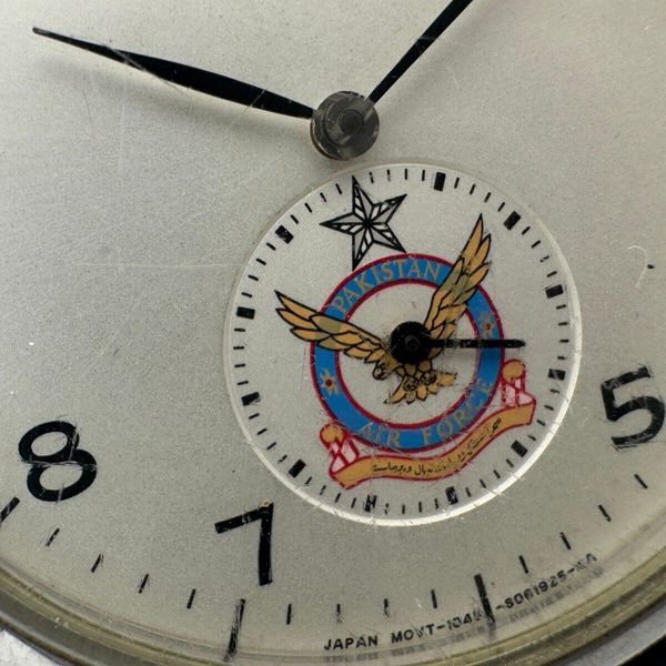 Vintage Citizen Side Second 1045-S003938-HSW PAF Quartz Watch Pakistan ...