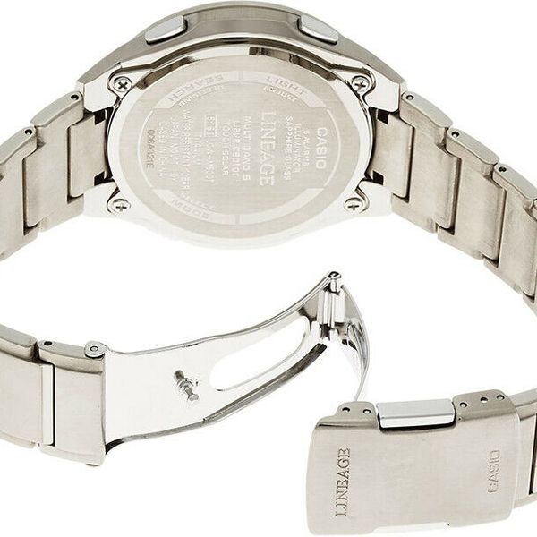 Casio Lineage LCW-M500TD-1AJF Titanium Solar Radio Analog Digital Men`s ...
