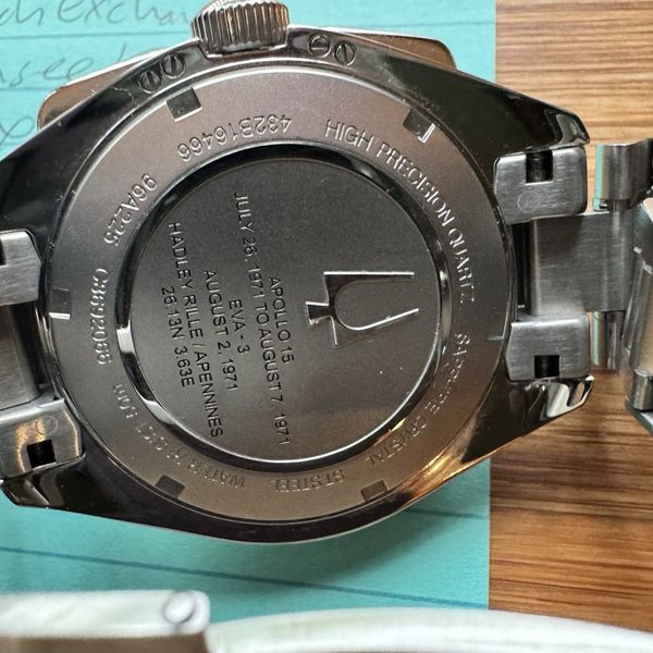 Bulova Men's Lunar Pilot Quartz Chronograph Watch 96A225 | WatchCharts ...