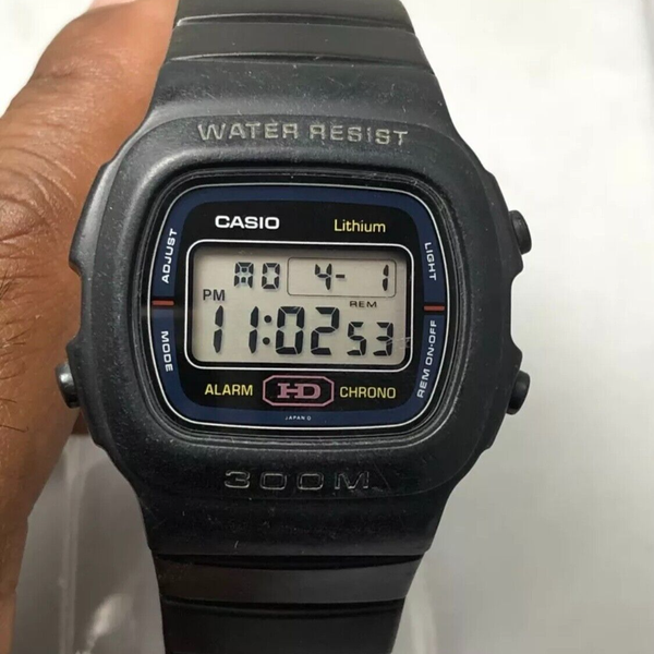 Vintage Casio 690 DW-310 Heavy Duty 300m Digital Quartz Men's ...