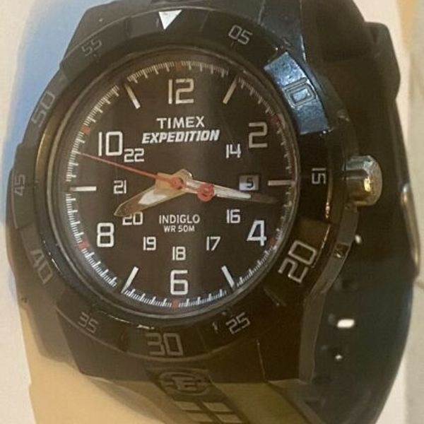 timex expedition indiglo wr 50m Mens Black Watch Runs | WatchCharts Marketplace