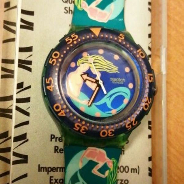 Swatch Scuba 200 Watch In Box VG Condition | WatchCharts