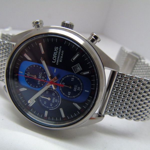 LORUS by SEIKO MENS CHRONOGRAPH WATCH *EX-DISPLAY* *PLAIN BOX INCLUDED ...