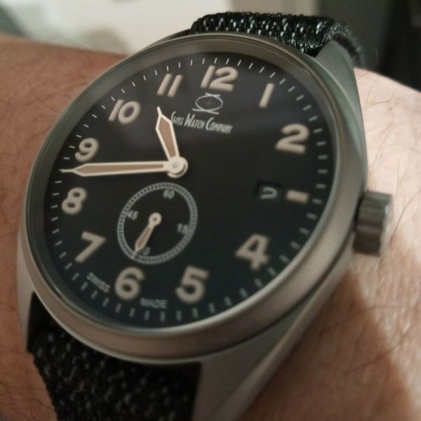 SWC Ark Titanium quartz field watch | WatchCharts Marketplace