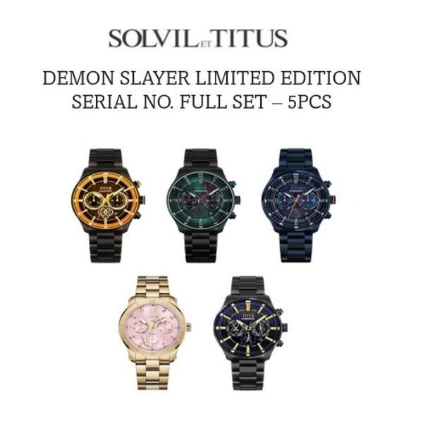 Demon Slayer Limited Edition Watch Set | WatchCharts Marketplace