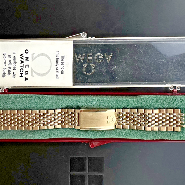 Vintage 14K Gold-Filled New Old Stock NOS-Omega Watch Band with ...