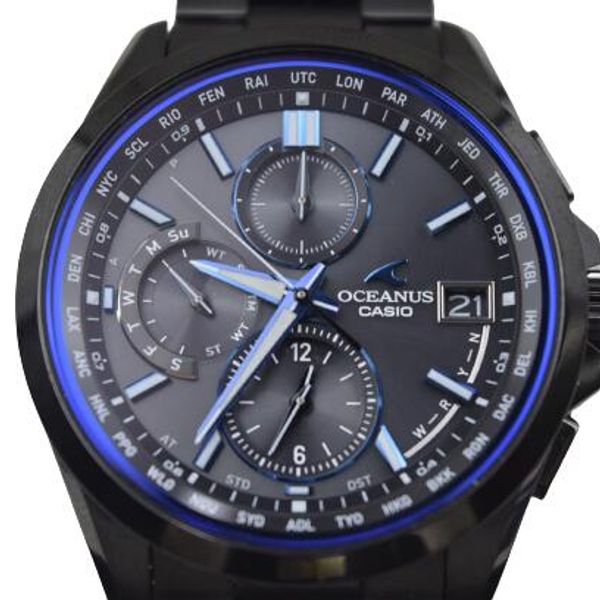 Casio Oceanus OCEANUS Solar Radio Chronograph OCW-T2600B-1AJF Men's [Good condition ...