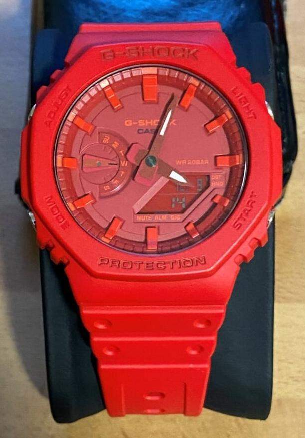 [WTS] Casio G Shock "Casioak" Red | WatchCharts Marketplace