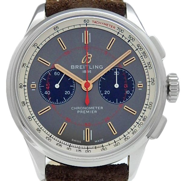 Domestic genuine BREITLING Breitling Premier B01 Wheels & Waves Limited ...