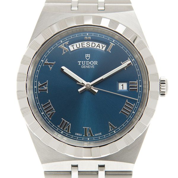 TUDOR Tudor Royal 28600 [Roman SS Bracelet Blue] [New] | WatchCharts ...