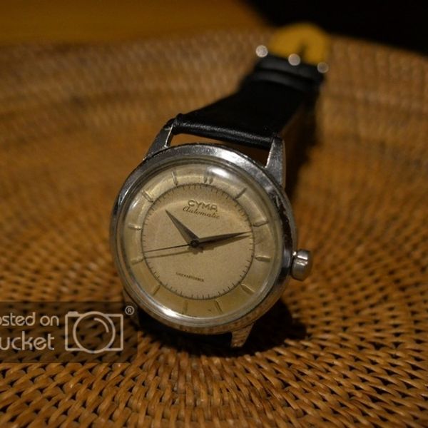 REDUCED: Vintage Cyma Bumper | WatchCharts Marketplace