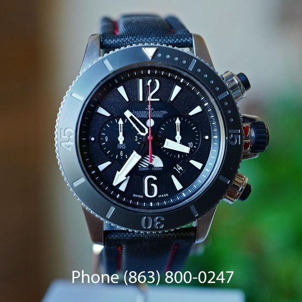 FS Jaeger-LeCoultre Master Compressor Diving Chronograph GMT Navy SEALs ...