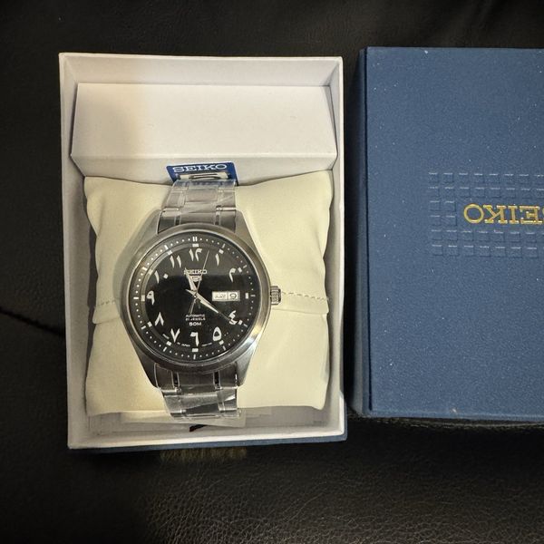 Seiko 5 Sports Men's Black Watch - SNKP21J1 | WatchCharts Marketplace