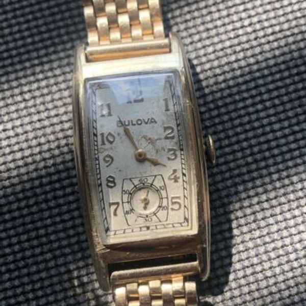 Vintage Bulova 7AP gold filled wristwatch | WatchCharts