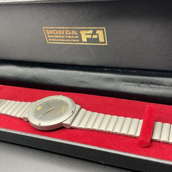 NOS Seiko HONDA F1 WILLIAMS Vintage Formula 1 Racing FW11 Wrist watch ...