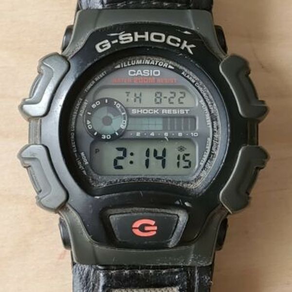 Vintage Casio G-Shock DW-004 Digital Watch 1659 New Battery! FREE ...