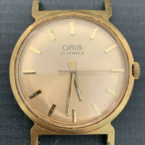VINTAGE ORIS GOLD FILLED 17 JEWELS MEN'S WIND-UP WATCH | WatchCharts ...