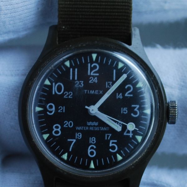 Vintage TIMEX Military Field Watch "Non Quartz" | WatchCharts Marketplace