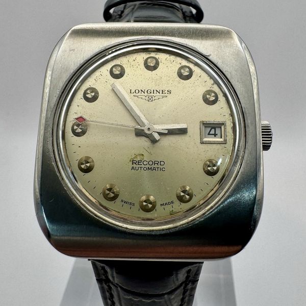 Extremely Rare Longines / Record Square Case Believed To Be 1000 Made ...