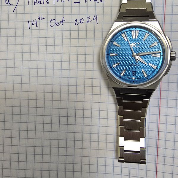 [WTS] Christopher Ward The Twelve 38mm Ice Cream Blue | WatchCharts ...