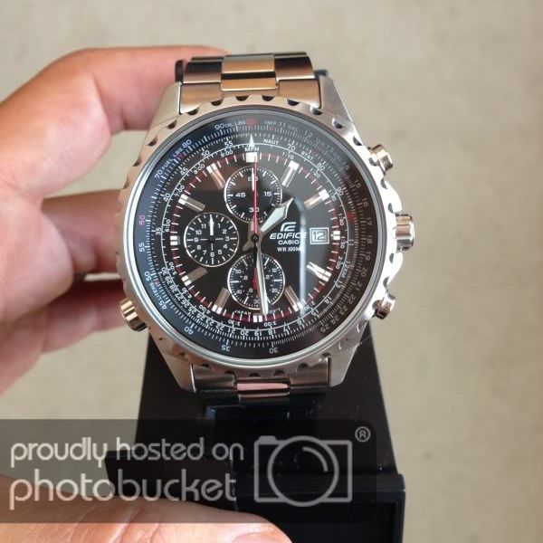 SOLD:Casio Men's EF527D-1AV "Edifice" Stainless Steel Multi-Function Watch - Price Drop ...