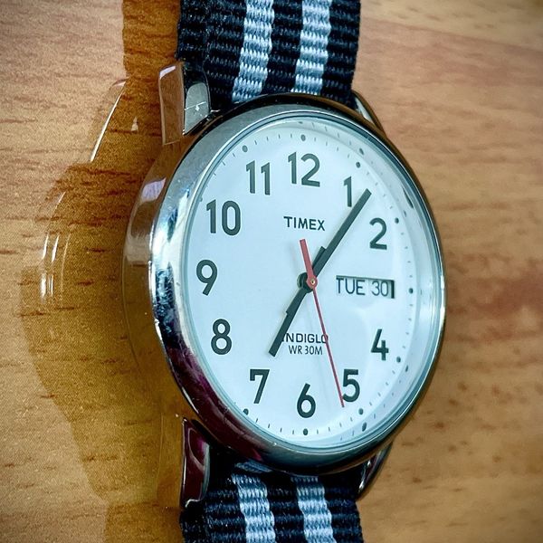 Timex Indiglo Men’s Watch - NATO Slip Strap - T20041 - Day/Date - New ...