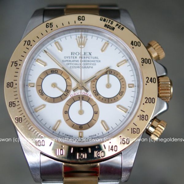 FSOT: Rolex 2 Tone Daytone with box and papers | WatchCharts Marketplace