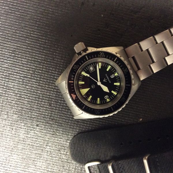 Sold elsewhere, Kronos British Military ETA 2824-2 Nice Shape Runs ...