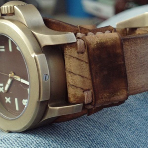 Maranez Bangla 47mm Brass with discontinued BROWN CALI dial on Vintage ...